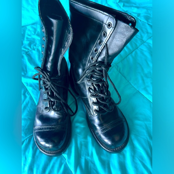 Corcoran | Shoes | Corcoran Black Jump Military Boots | Poshmark